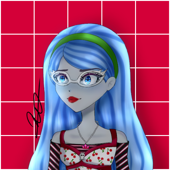 Ghoulia Yelps Monster High speedpaint10 - ibisPaint