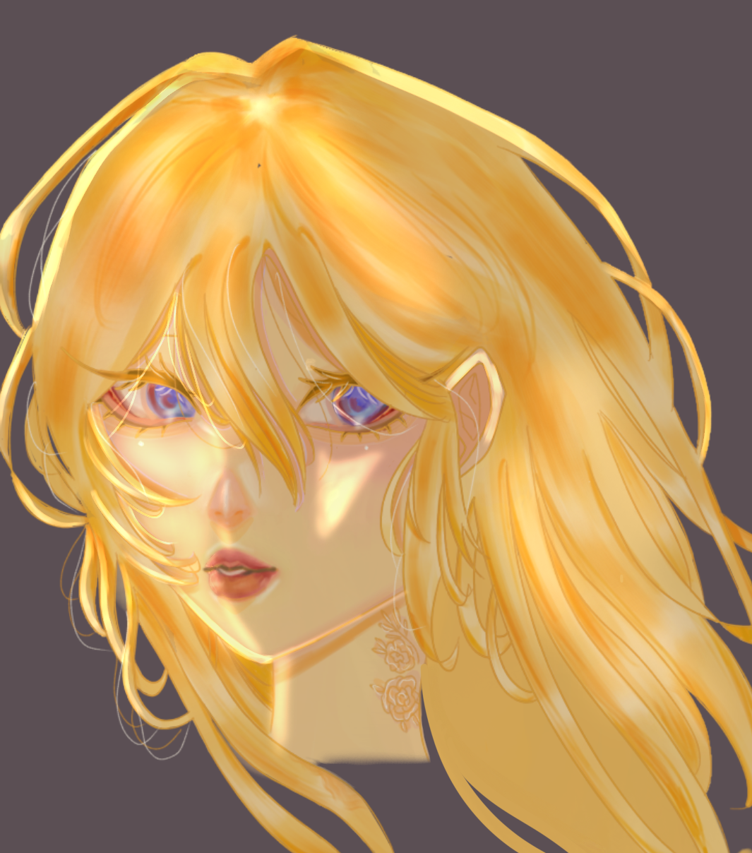 blonde - ibisPaint