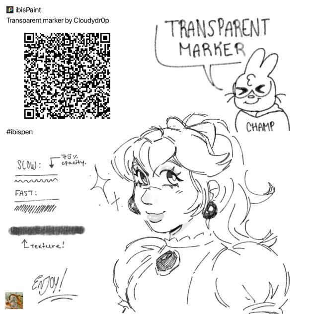 Transparent marker by Cloudydr0p - ibisPaint