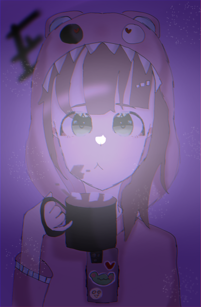 No thoughts 💭 - ibisPaint