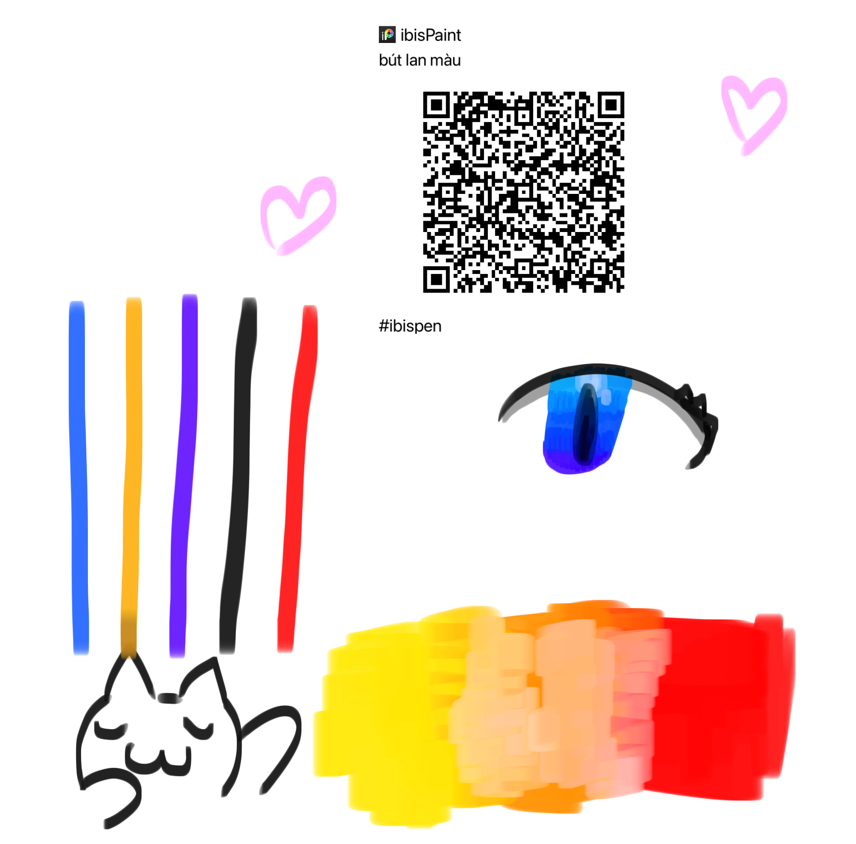 Lan màu - ibisPaint