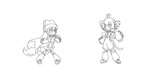 PPPP 塗り絵 テトミク - ibisPaint