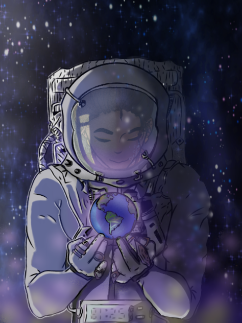 the last astronaut - ibisPaint