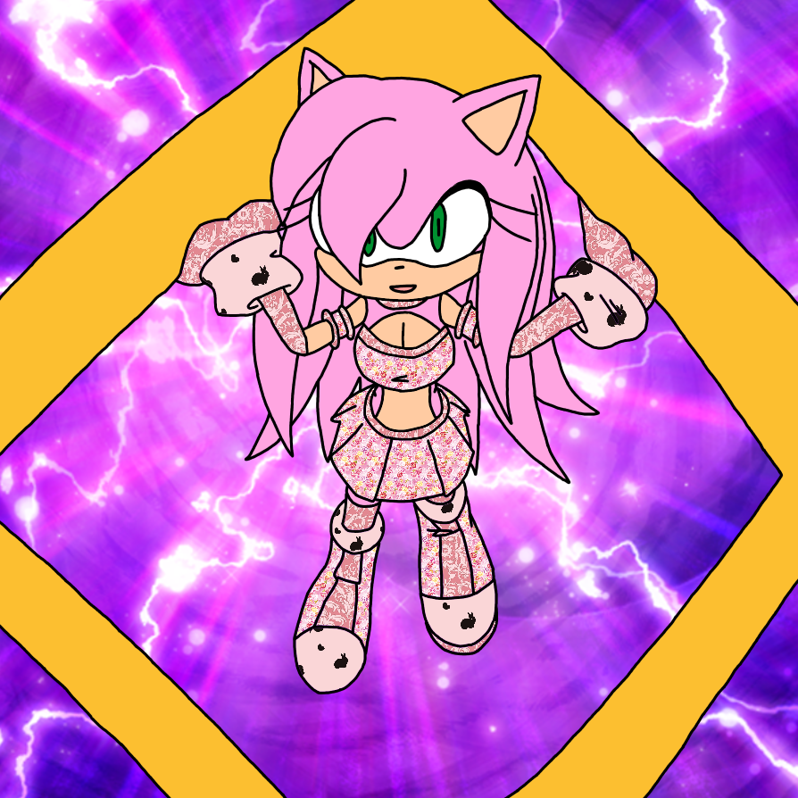 Amy Rose The Sweet And Adorable HedgeHog - ibisPaint