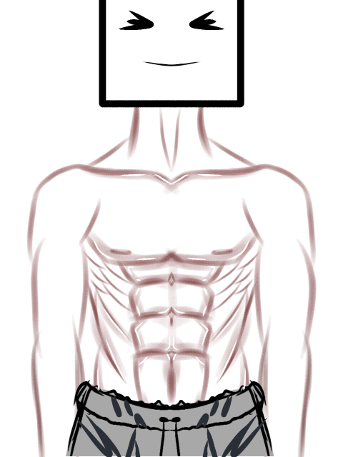 Square face knows how to smile⬜⬜⬜ - ibisPaint