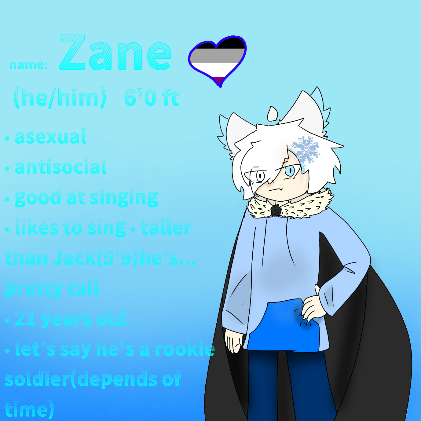 New character Zane ️🦊 - ibisPaint