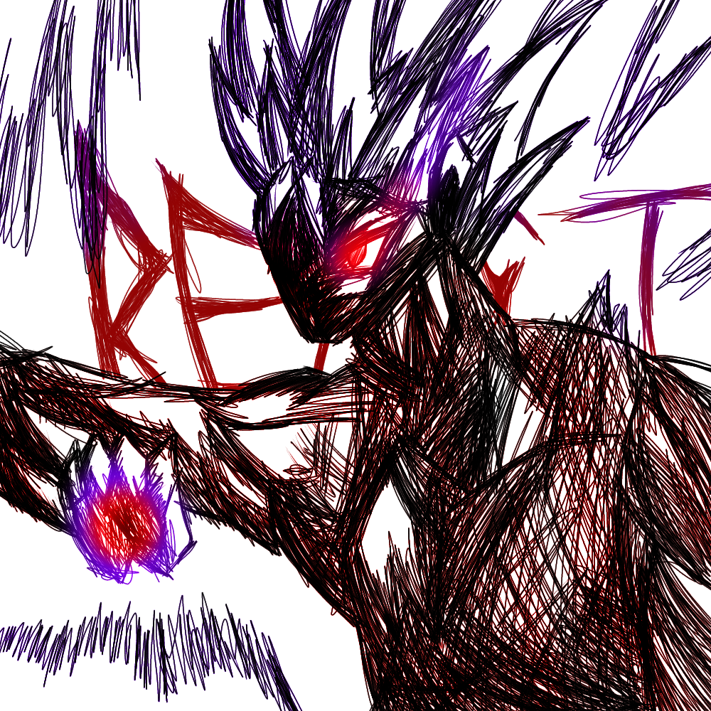 beast sketch - ibisPaint