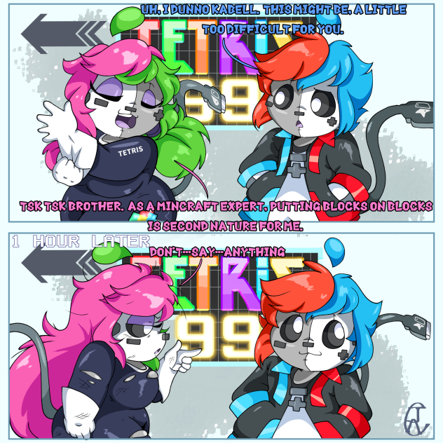 KABELL’S TETRIS ATTEMPT - ibisPaint