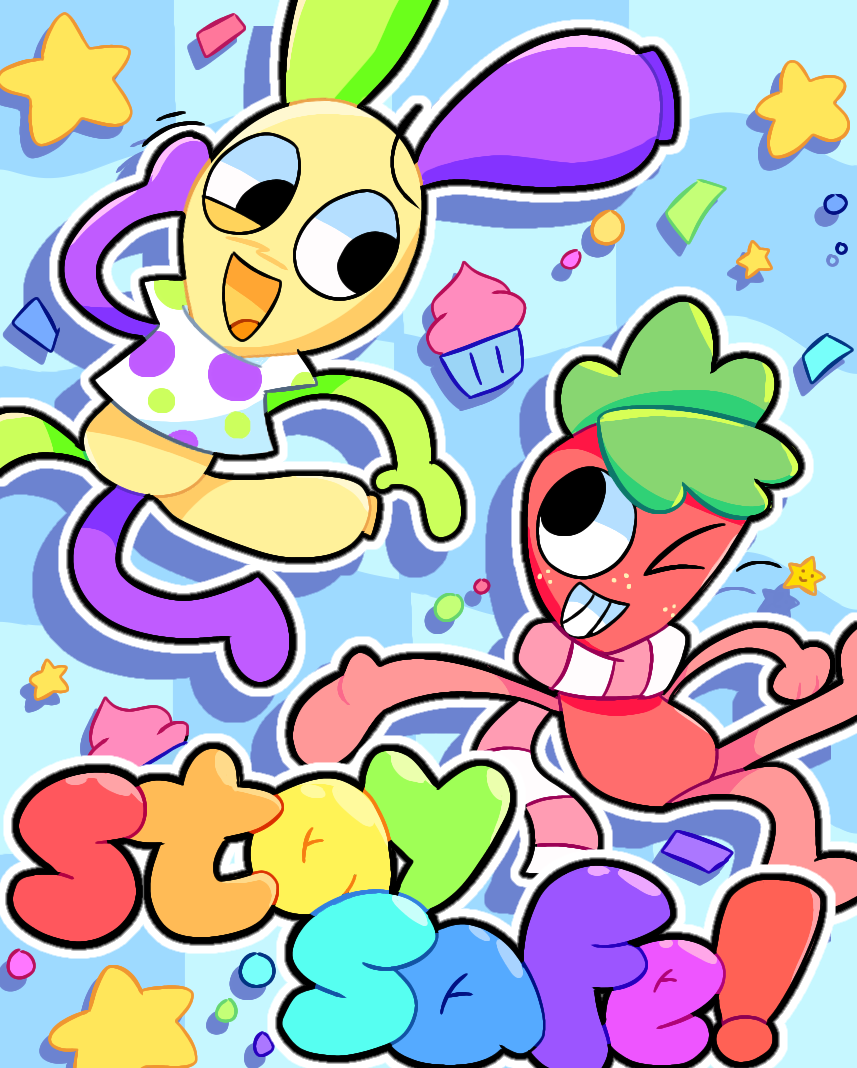 stay safe 🍓🎈 - ibisPaint