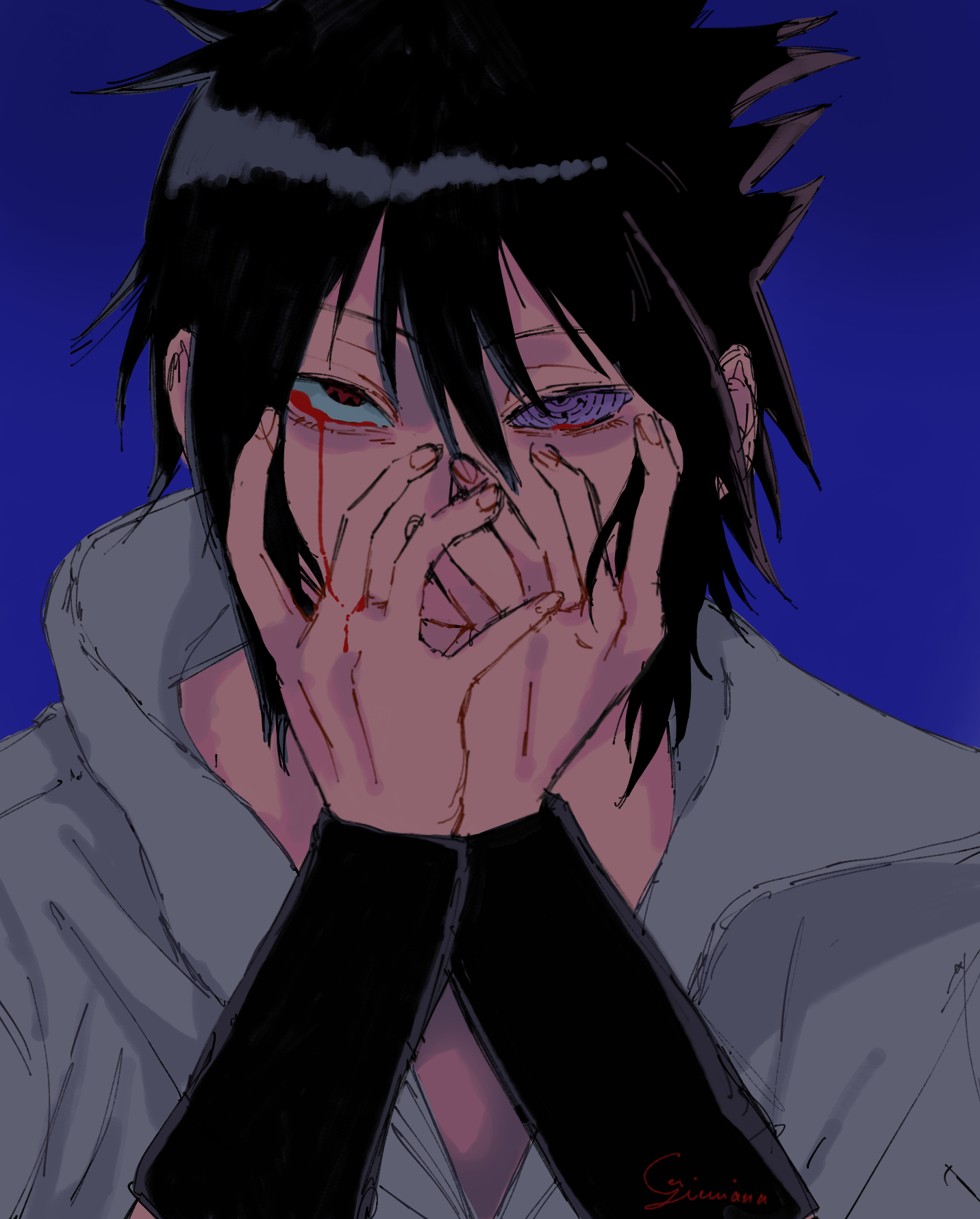 Sasuke uchiha - ibisPaint