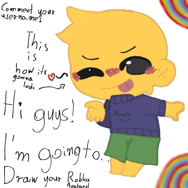 Drawing your Roblox Avatars!!! - ibisPaint