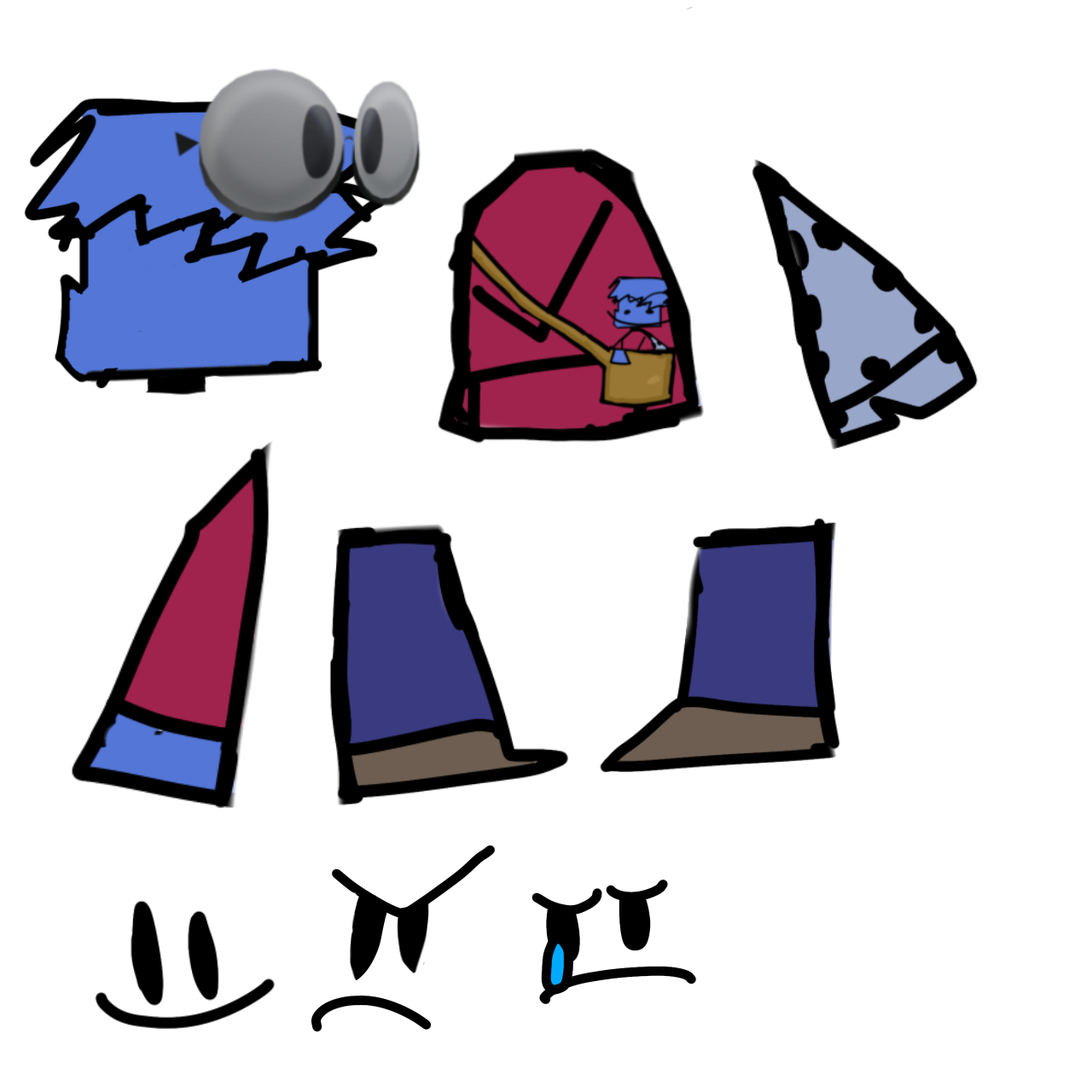 My Roblox Avatar In Ribs Style Rig! - ibisPaint