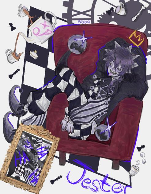 REDRAWN Jester 🌚 - ibisPaint