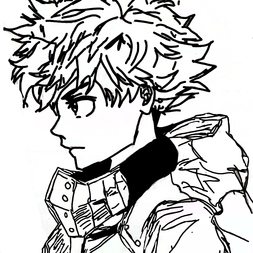 Detailed Deku part 1 - ibisPaint