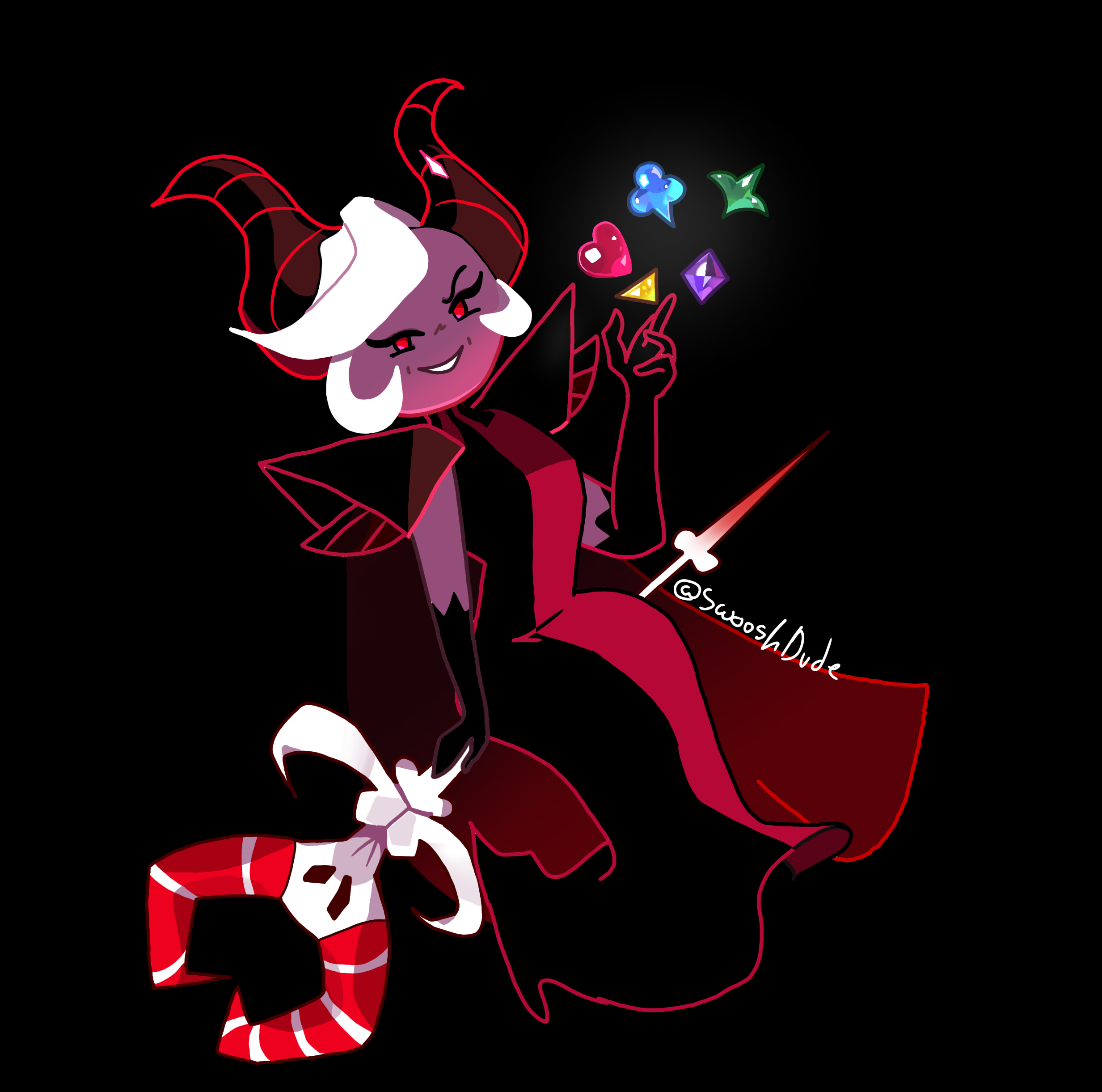 Dark Enchantress Cookie drawing! crk - ibisPaint