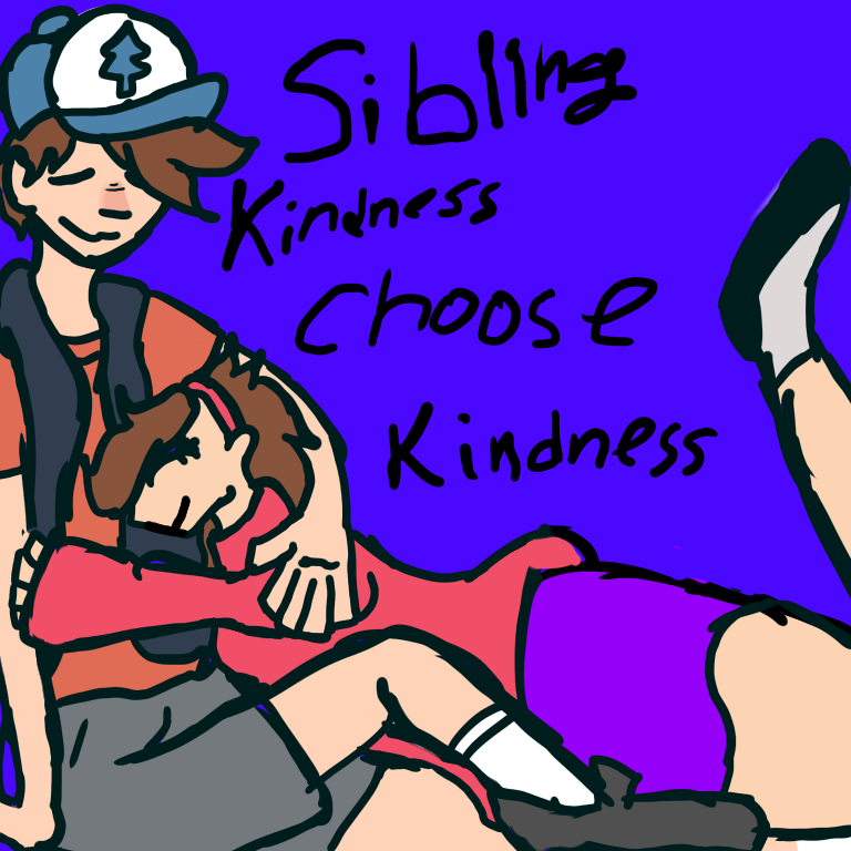 Sibling Kindness choose kindness - ibisPaint