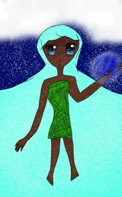 Ocean goddess after! - ibisPaint
