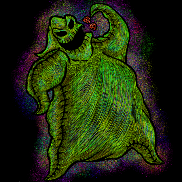 Oogie Boogie fanart - ibisPaint