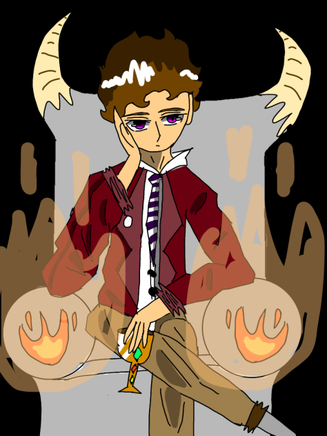 Demon chair - ibisPaint