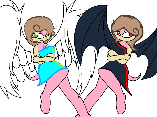 Angelo Veronica e Diavolo Veronica - ibisPaint