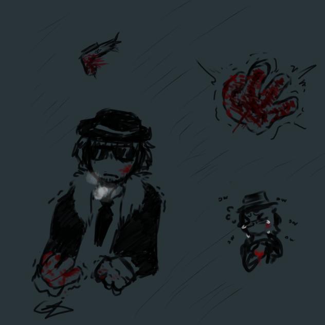 It blew up again (blood possible gore) - ibisPaint