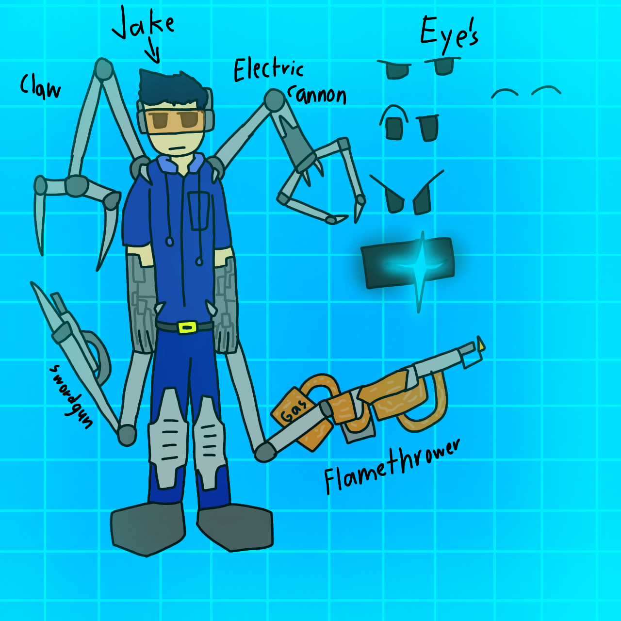 Jake full body - ibisPaint