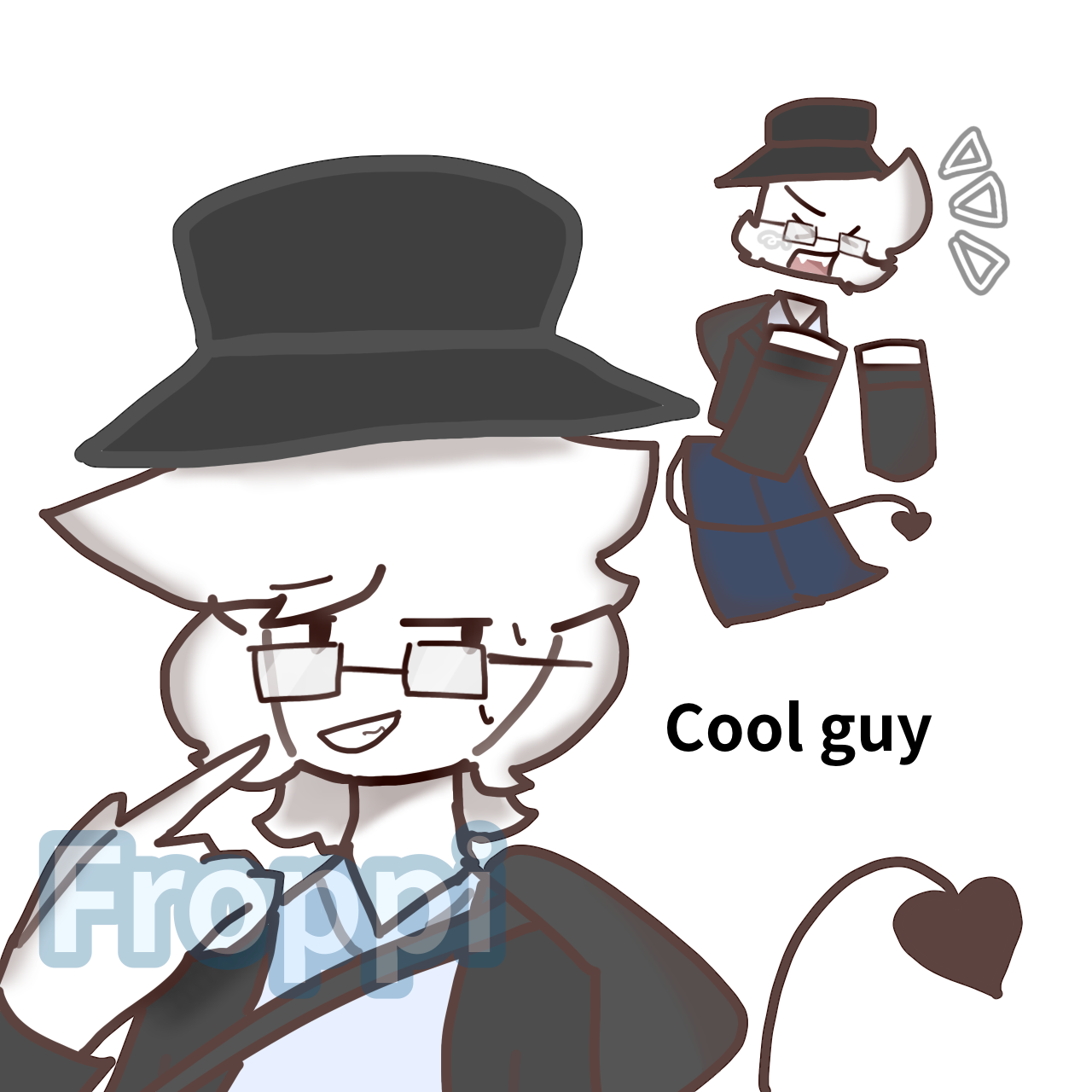 Cool guy. - ibisPaint