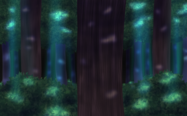 Forest background2 - ibisPaint