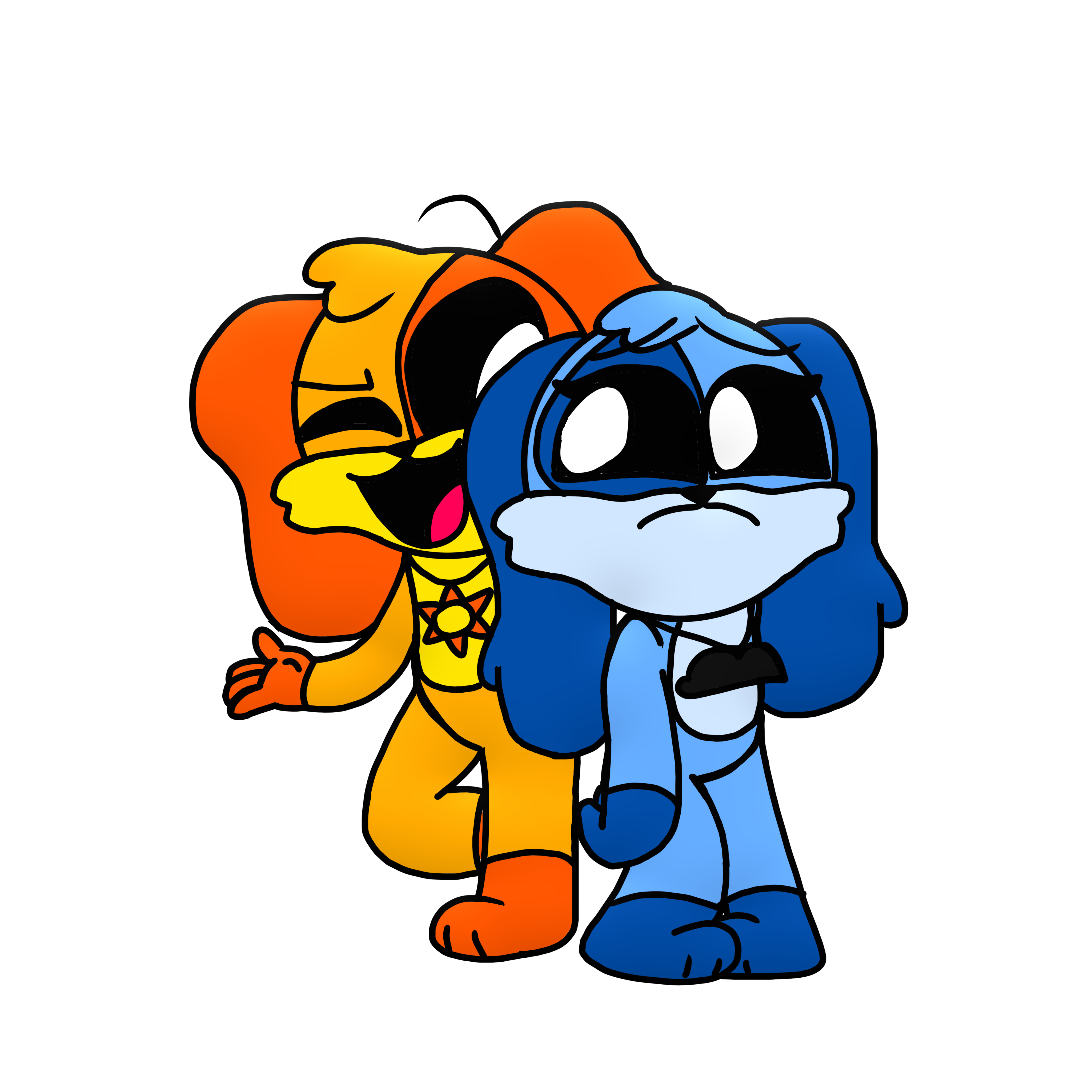 Dogday and Dogpressed - ibisPaint