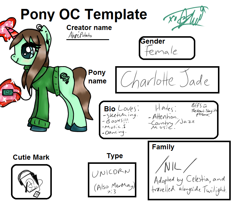 MLP OC Template - ibisPaint