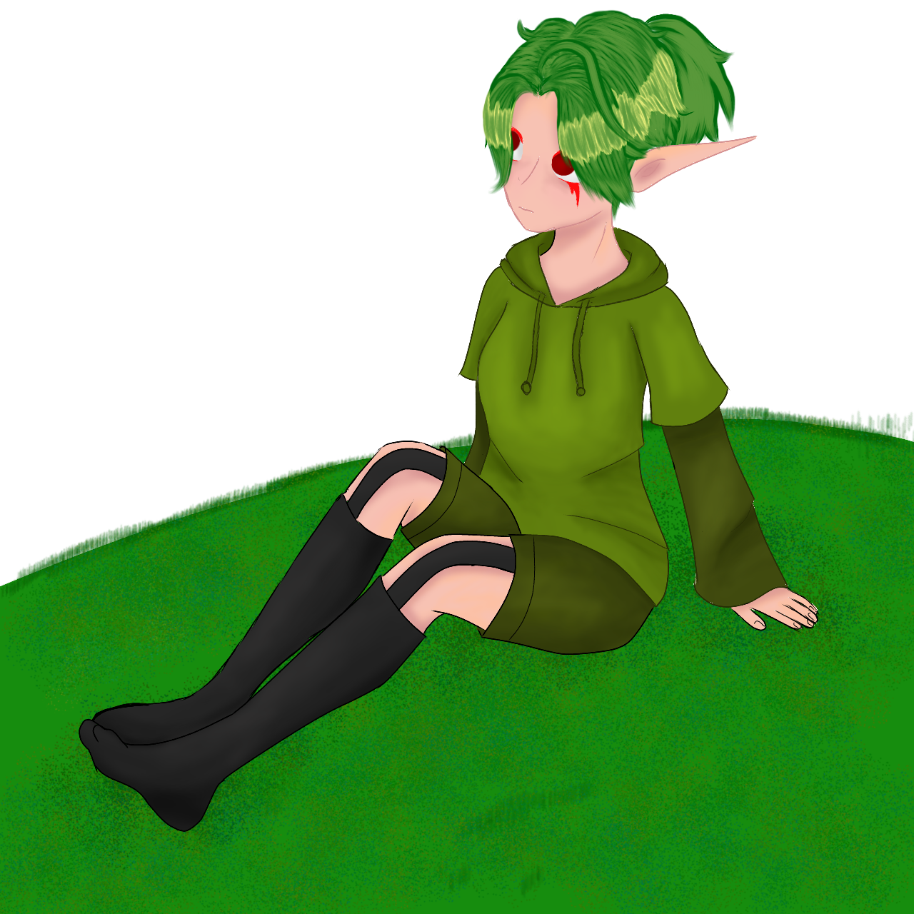 Bengong - ibisPaint