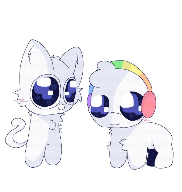 TBH creature and IDK creature - ibisPaint