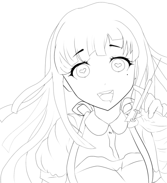 mikan tsumiki (line art 1) - ibisPaint