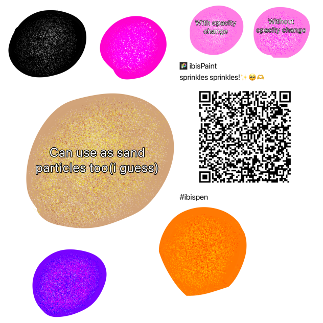Sprinkles brush - ibisPaint