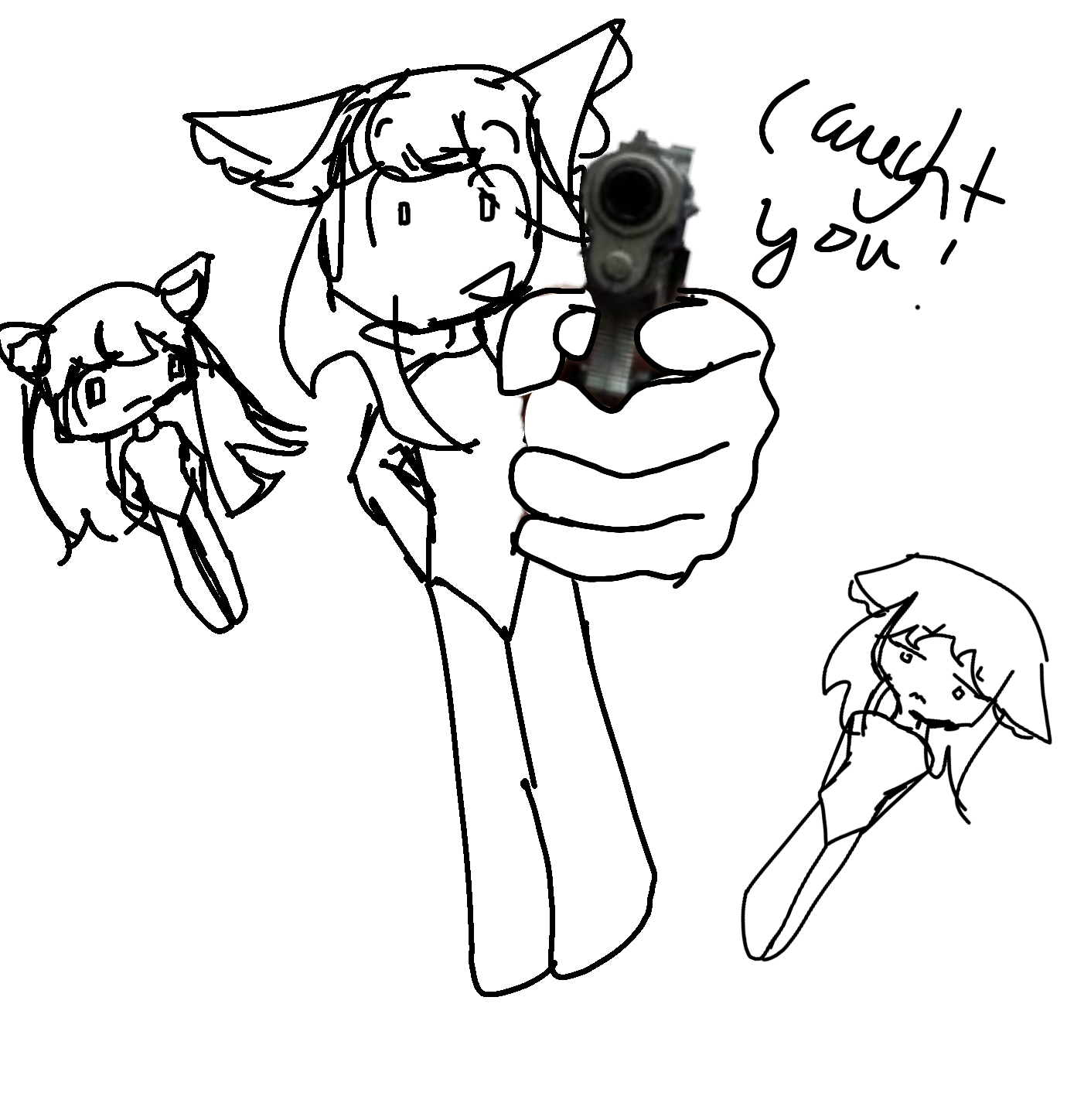 caught you! - ibisPaint