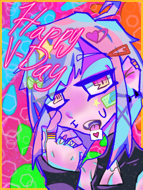 HAPPY V-DAY YALL - ibisPaint