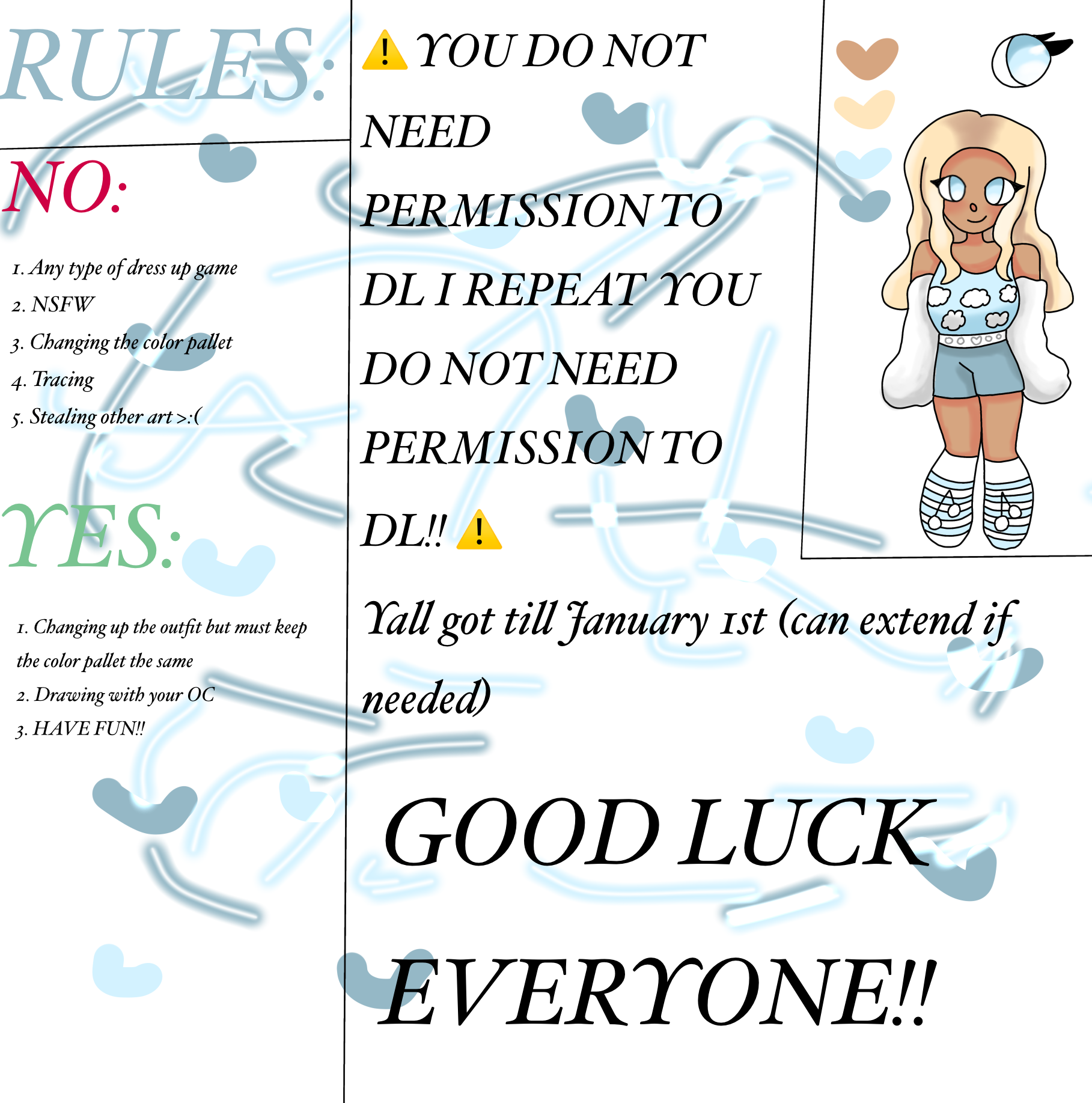 MY FIRST DTIYS!!! - ibisPaint