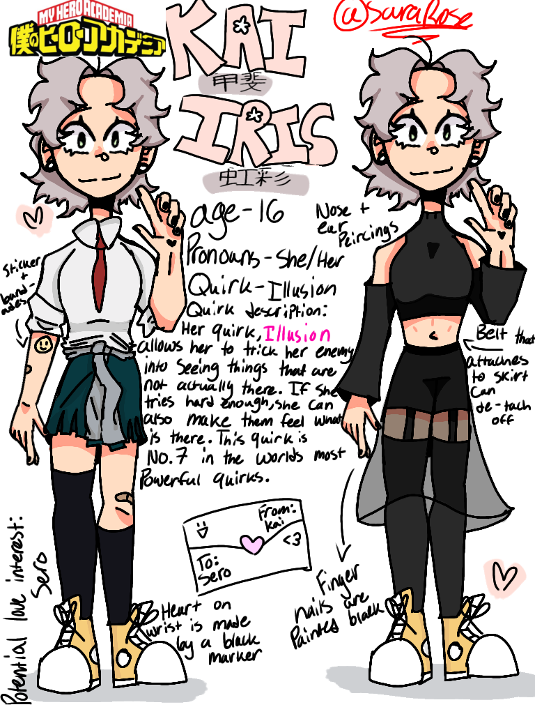 Updated MHA OC Ref - ibisPaint