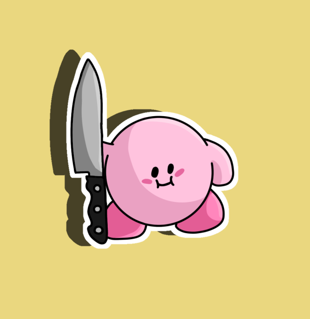 Kirby sticker - ibisPaint