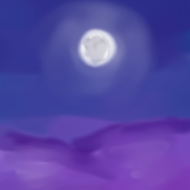 moon scenery - ibisPaint