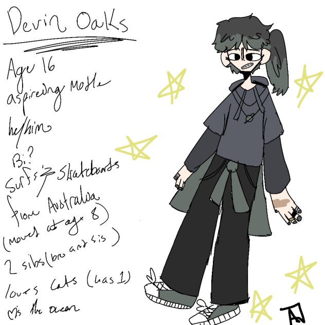 New OC!! DEVIN - ibisPaint