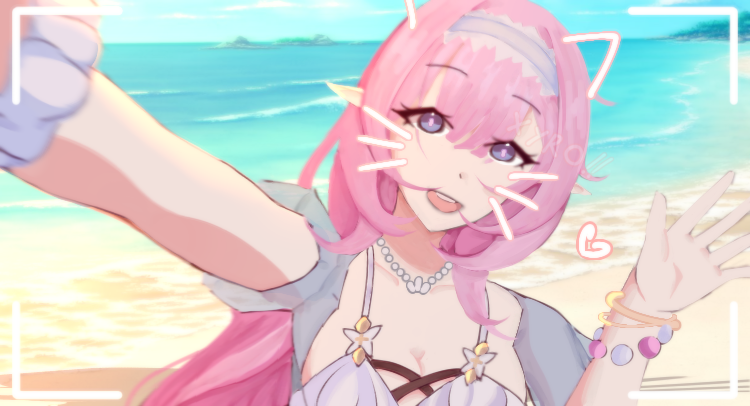 Elysia honkai impact 3rd - ibisPaint