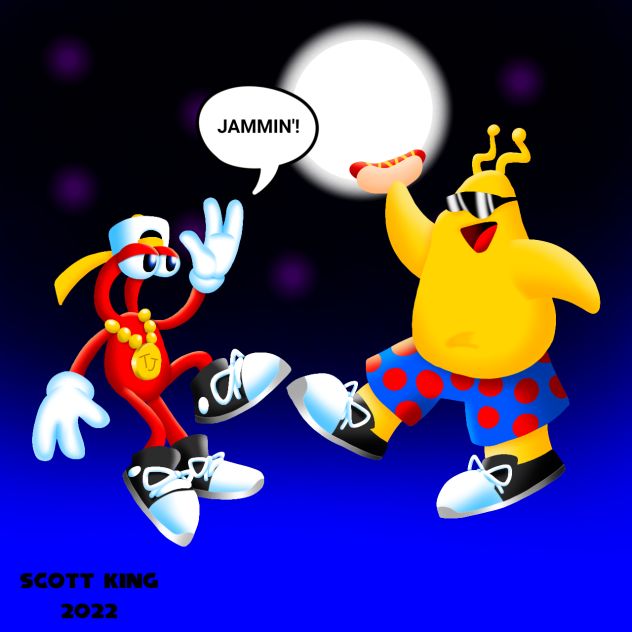 Toe jam and Earl - ibisPaint