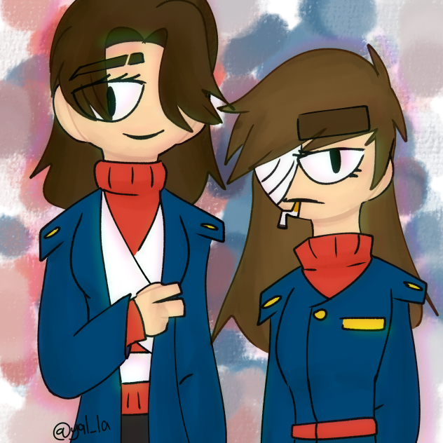 Patryna and Paula of Pat and Paul - ibisPaint