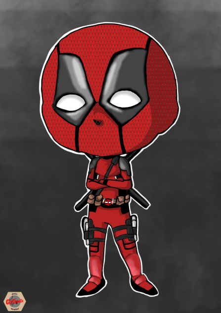 Deadpool chibi😉 - ibisPaint