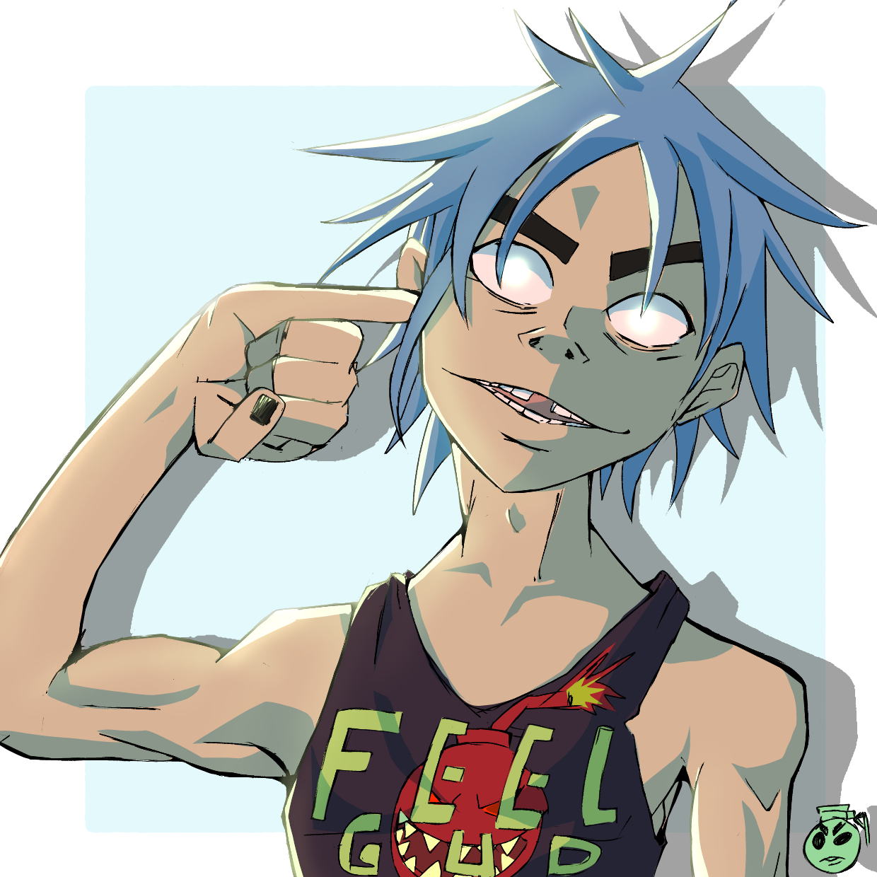 2d - Gorillaz - ibisPaint