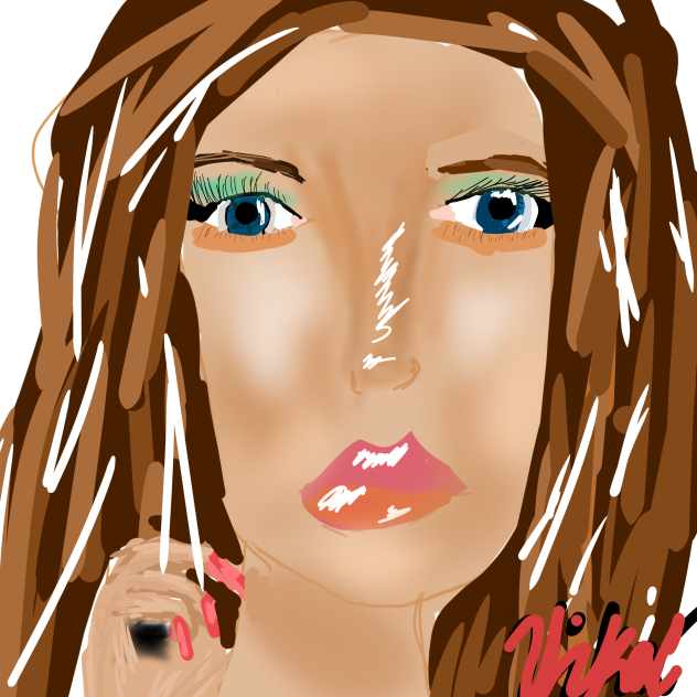 17 Beautiful girl - ibisPaint