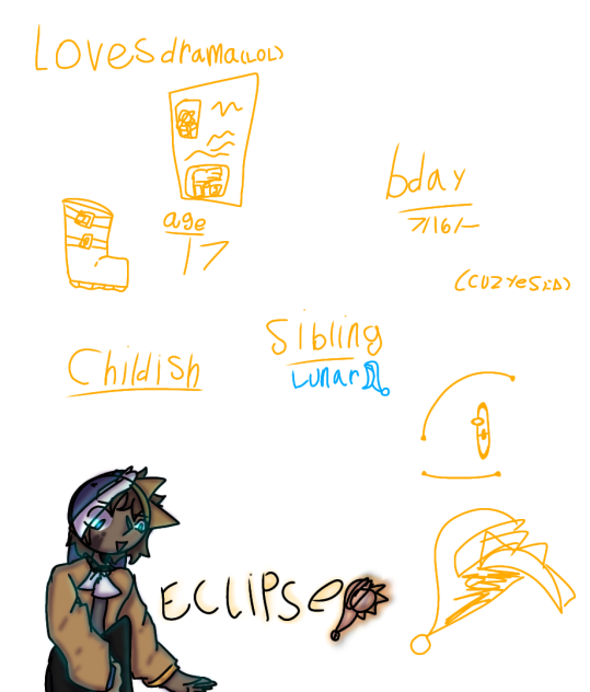 Eclipse Human Au - ibisPaint