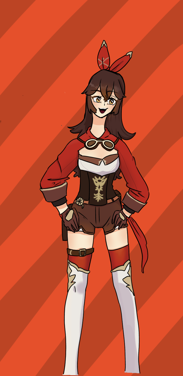 Amber from Genshin Impact - ibisPaint