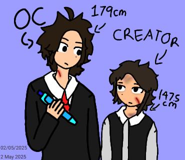 OC meets creator 🌟🔥 - ibisPaint
